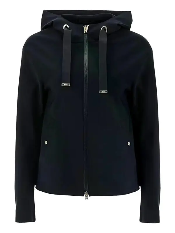 Herno Hooded Jacket - Black