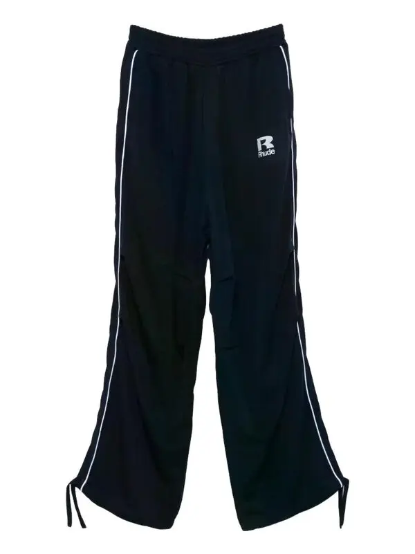Rhude Parachute Mesh-piping Track Pants - Blue