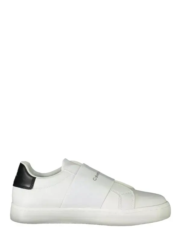 Calvin Klein Logo-strap Sneakers - White