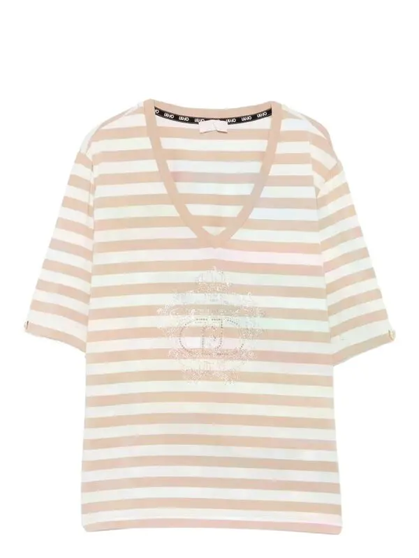 Liu Jo Striped T-shirt - Neutrals