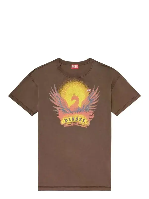 DIESEL® T-norm-aa1 T-shirt - Brown