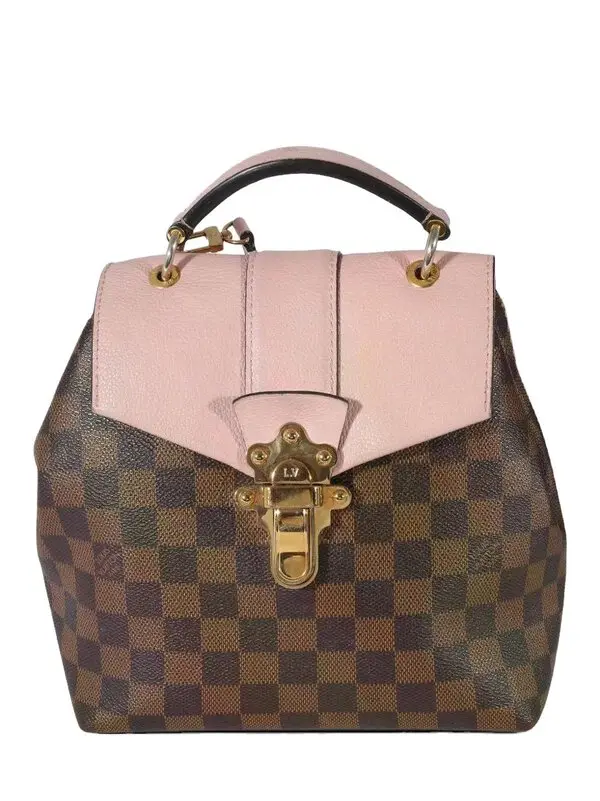 LOUIS VUITTON Clapton Damier Ebene Backpack - Brown