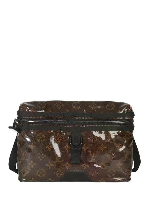 LOUIS VUITTON 2018 Monogram Glaze Messenger Bag - Brown
