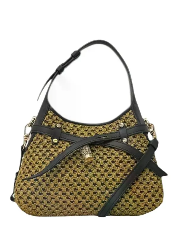 Borbonese Mini Halo Shoulder Bag - Yellow