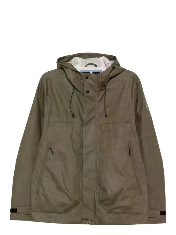 PEOPLE OF SHIBUYA Hooded-neck Jacket - Green