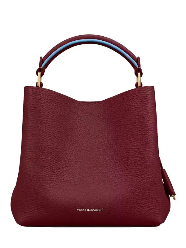 MAISON DE SABRE Mini Bucket Bag - Red