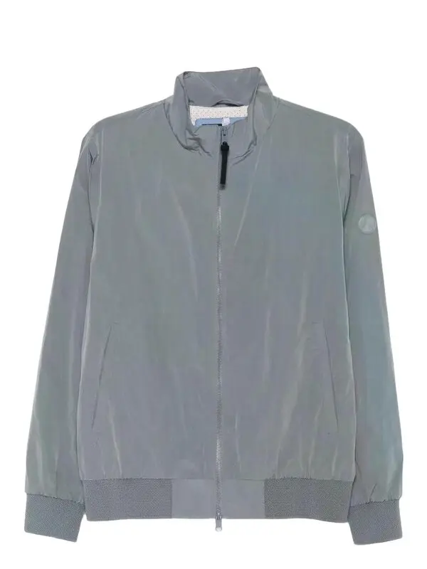 PEOPLE OF SHIBUYA Zip-fastening Bomber Jacket - Grey