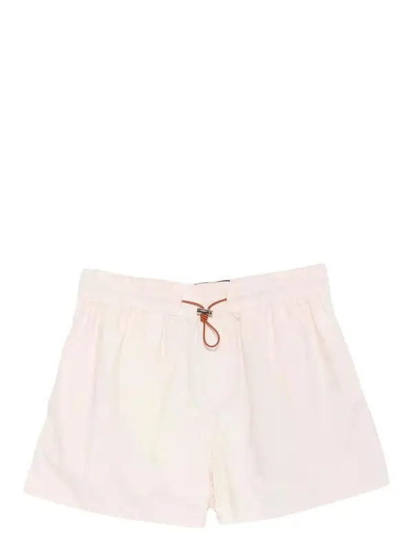 Plan C Drawstring-waist Shorts - Pink