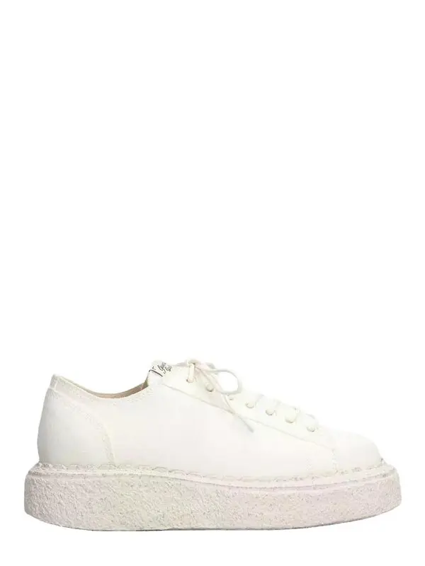 Mihara Yasuhiro Mark Platform Sneakers - White