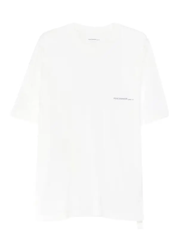 PEACEMAKER OAMC Logo-print T-shirt - White