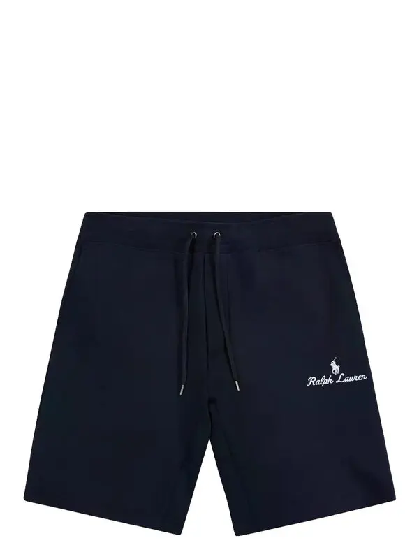 Polo Ralph Lauren Embroidered-logo Drawstring Shorts - Blue