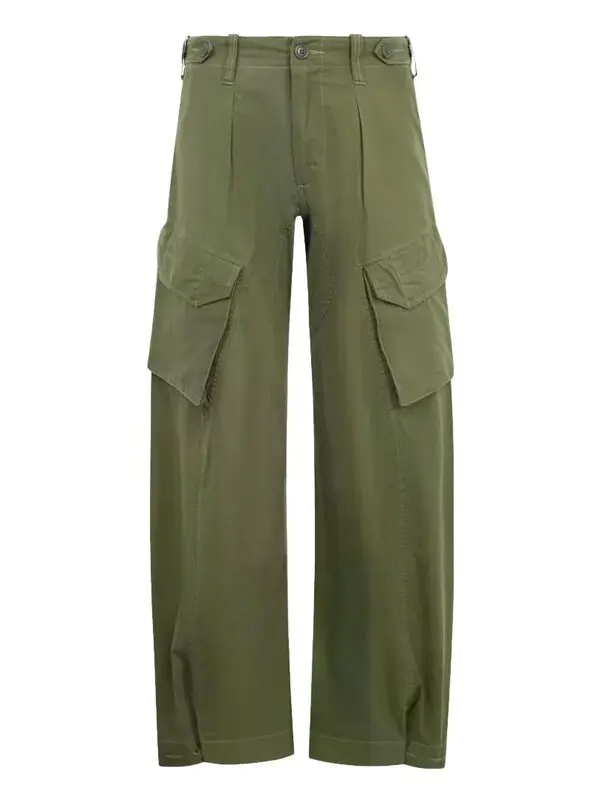 R13 Barrel Cargo Pants - Green