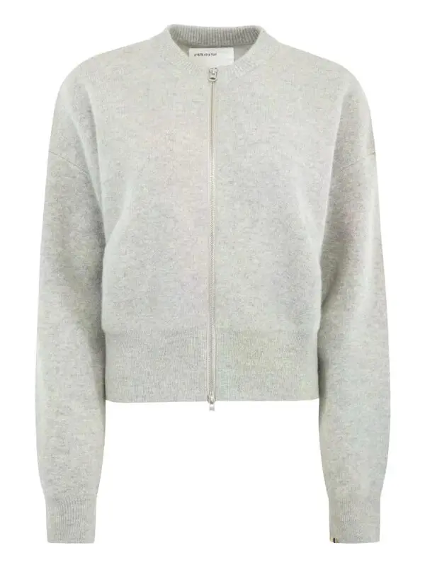 EXTREME CASHMERE X Xtra Fun Zip-up Cardigan - Grey