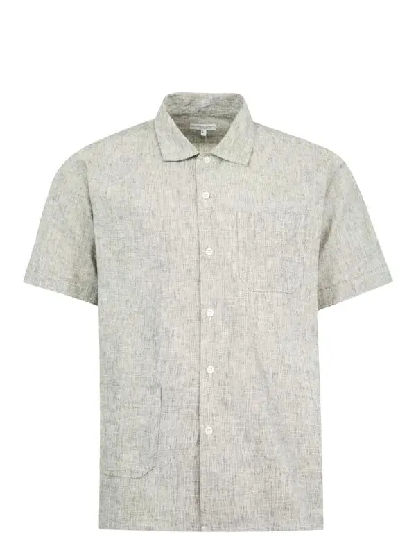 Engineered Garments Patch-pocket Camp Shirt - Grey