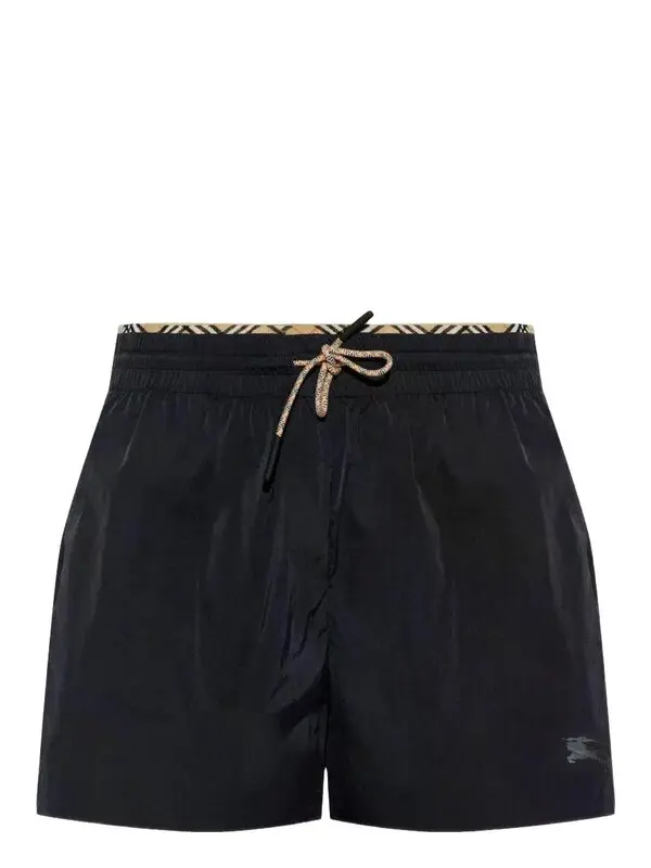 Burberry Drawstring Shorts - Black
