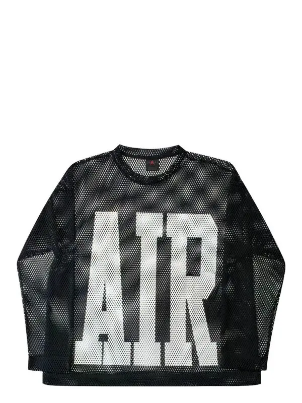 JORDAN X Union X Fragment Mesh Long-sleeve T-shirt - Black