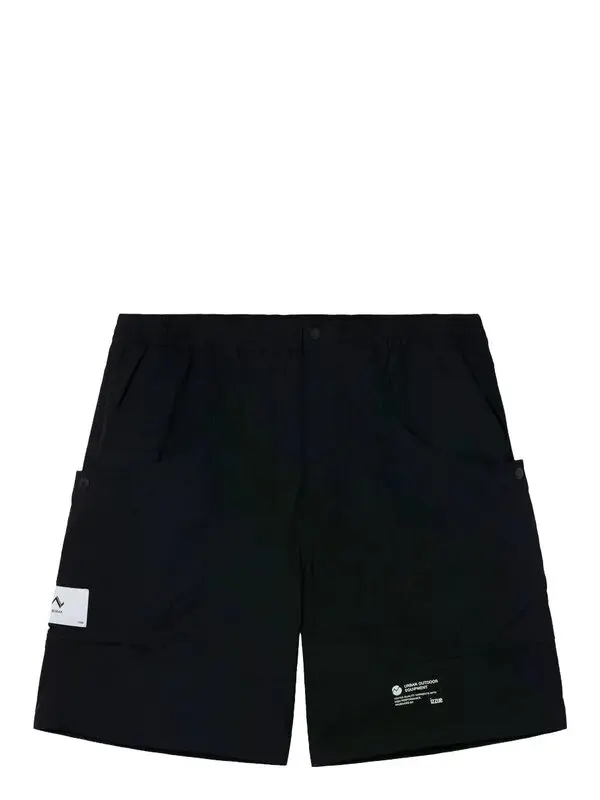 Izzue Flap Pocket Shorts - Black