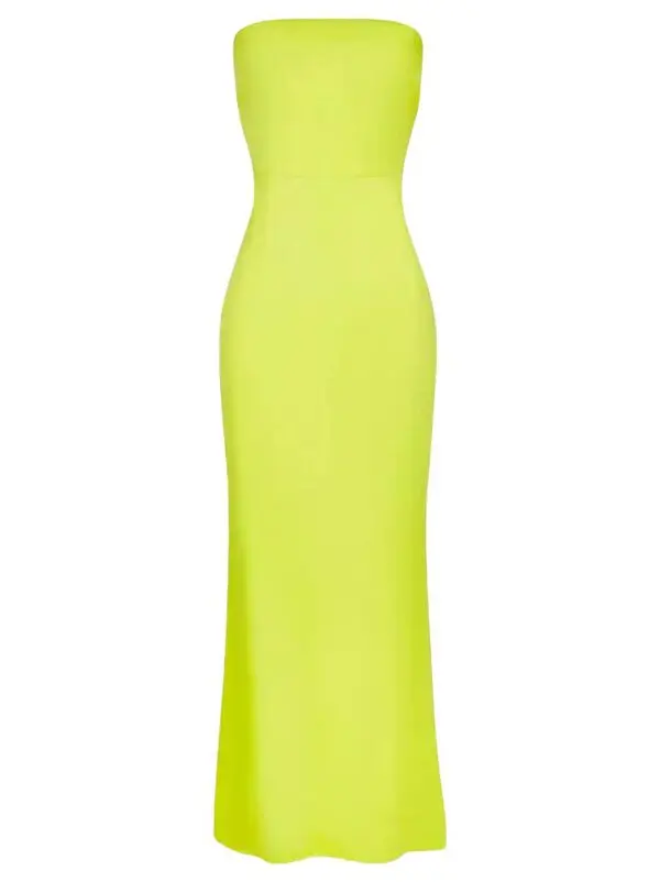 SIMONMILLER Sculpty Strapless Maxi Dress - Green