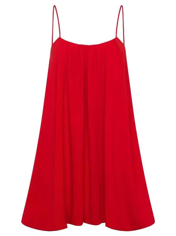 SIMONMILLER Cleo Sleeveless Mini Dress - Red