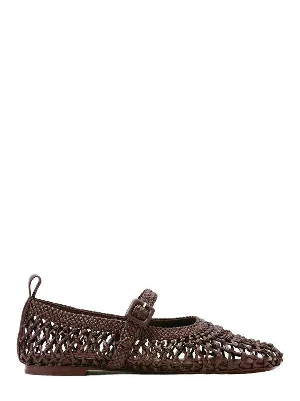 SIMONMILLER Riad Knotted Ballet Flats - Brown