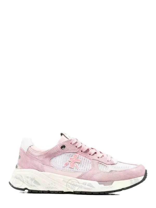 Premiata Mased 8220 Logo-patch Sneakers - Pink