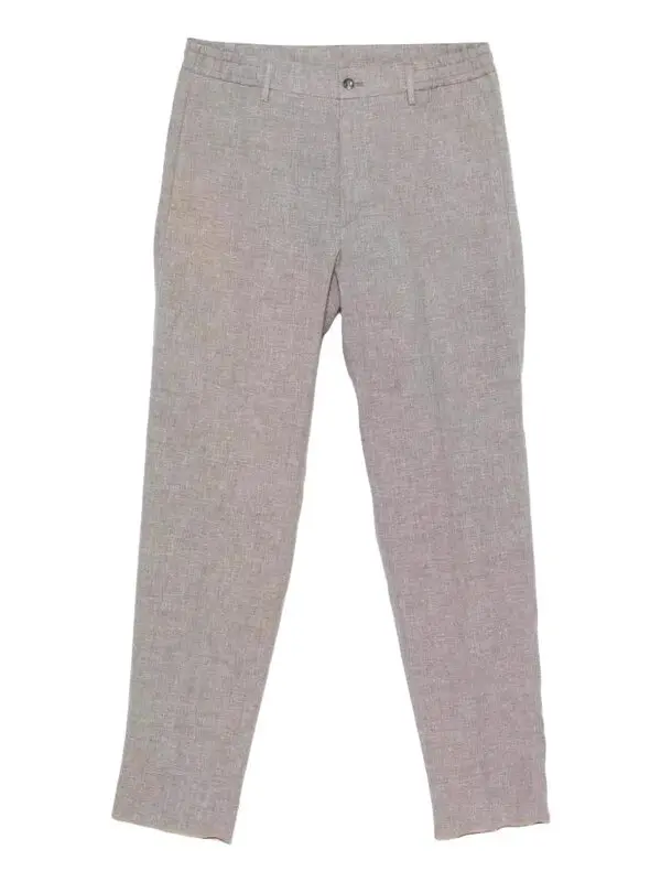 Tagliatore Elasticated-waistband Trousers - Grey