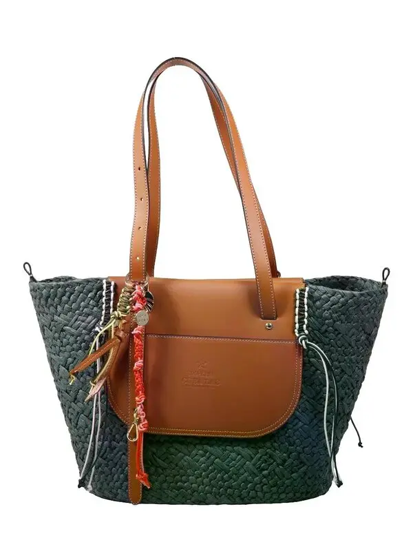 CUBA LAB Tropicana Shoulder Bag - Green