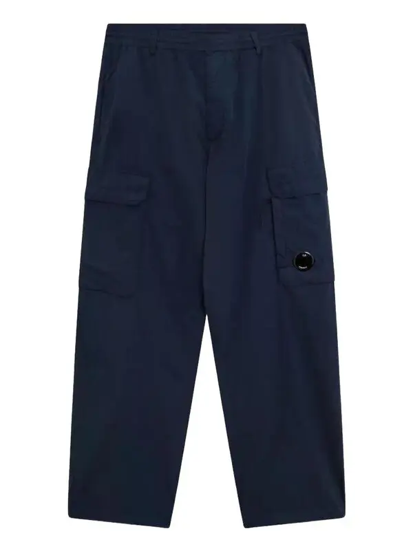 C.P. COMPANY Lens-detail Pocket Trousers - Blue