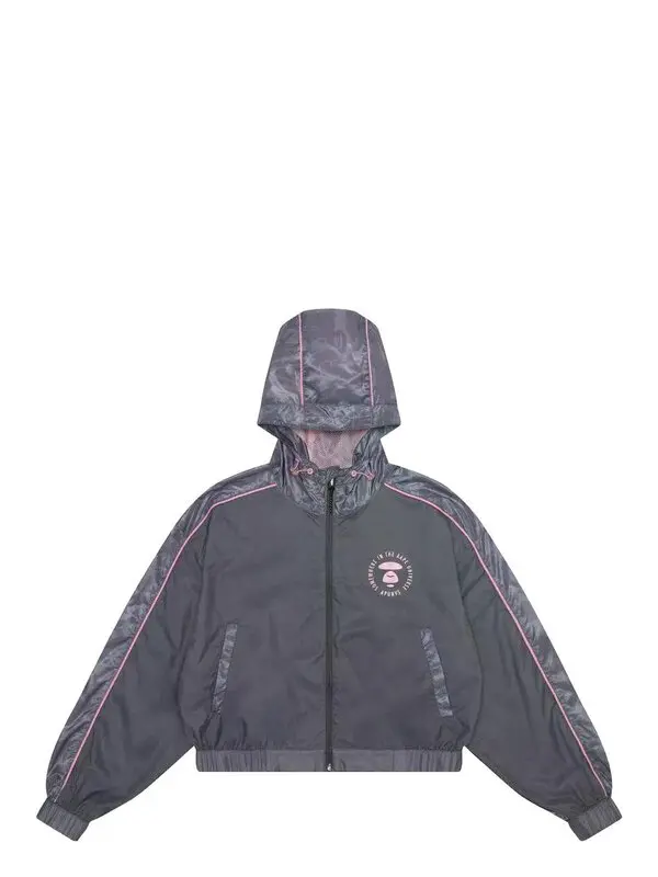 AAPE BY *A BATHING APE Moonface Camo-paneled Jacket - Neutrals