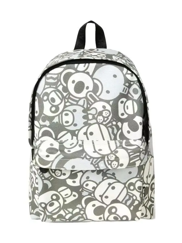 A BATHING APE Medium Top-handle Backpack - White