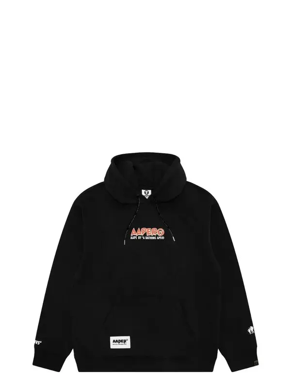 AAPE BY *A BATHING APE Relaxed Fit Hoodie - Black