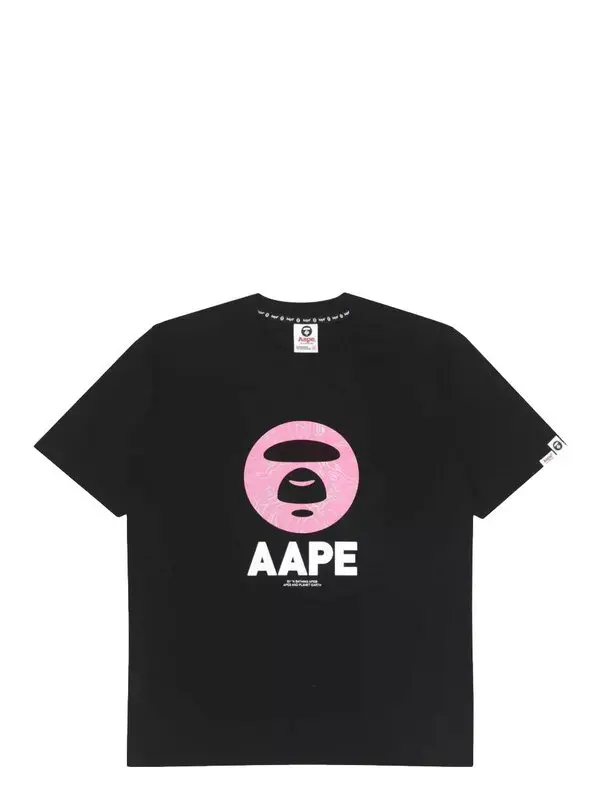 AAPE BY *A BATHING APE Moonface Camo-graphic T-shirt - Neutrals