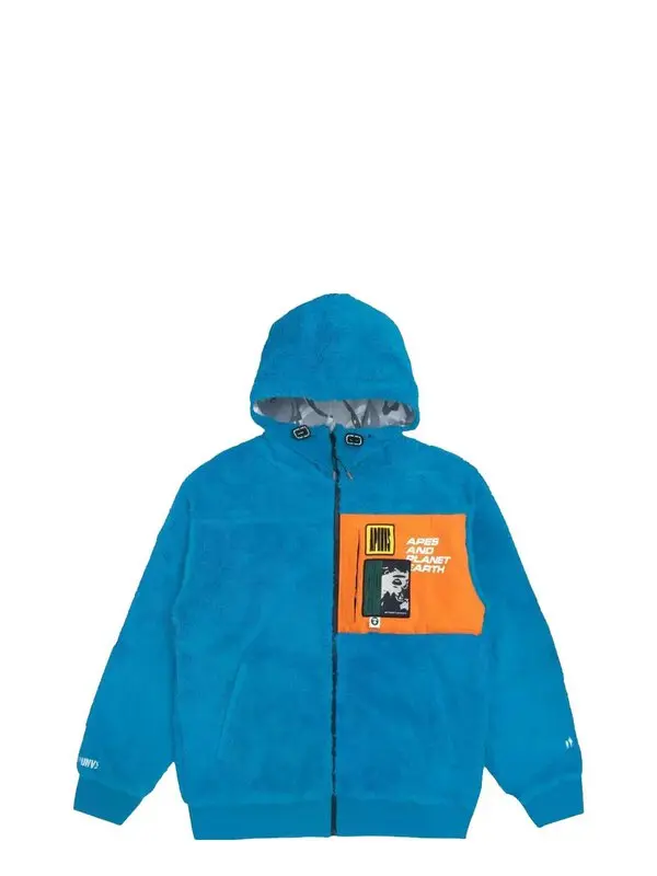 AAPE BY *A BATHING APE Camo Reversible Hoodie - Blue