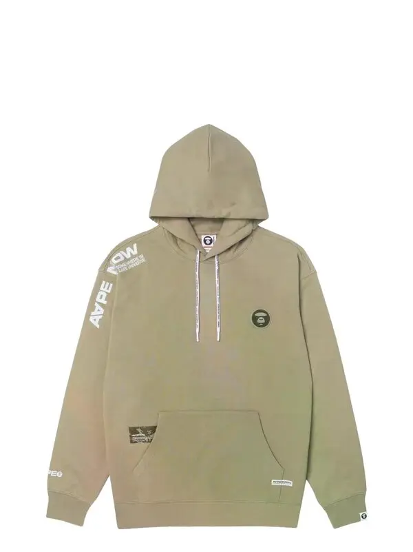 AAPE BY *A BATHING APE Moonface Patch Hoodie - Neutrals
