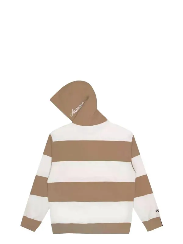 AAPE BY *A BATHING APE Striped Hoodie - Neutrals