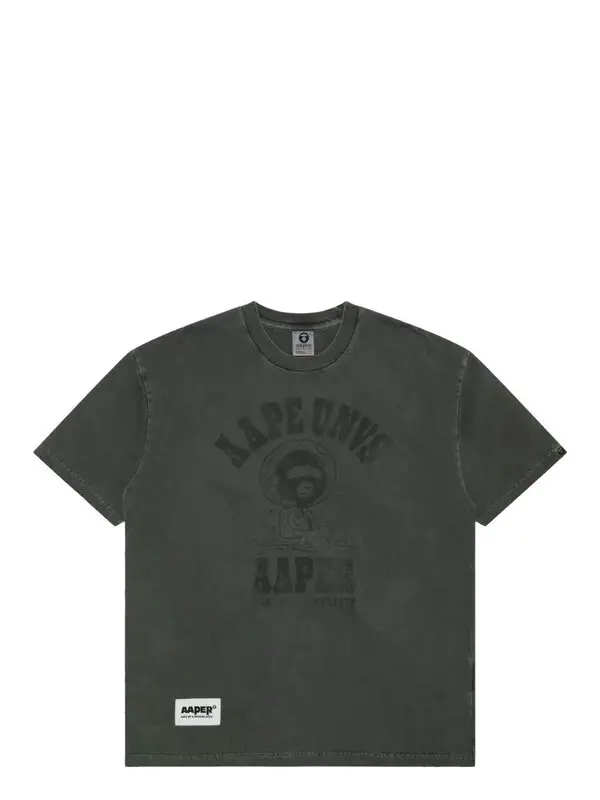 AAPE BY *A BATHING APE Aaper Graphic-print T-shirt - Grey