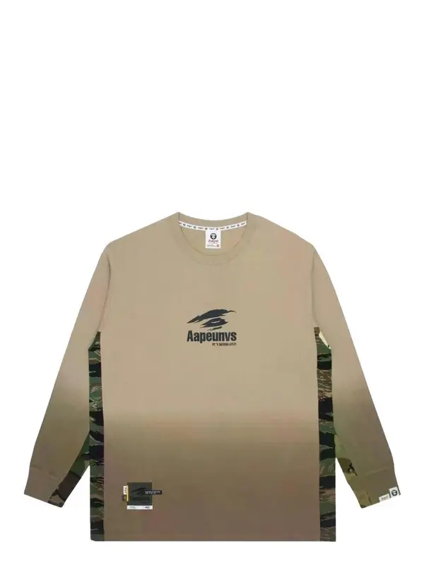AAPE BY *A BATHING APE Gradient T-shirt - Neutrals