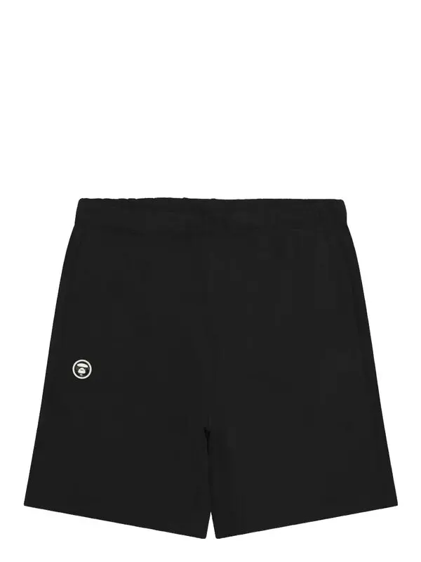 AAPE BY *A BATHING APE Elastic-waistband Shorts - Black