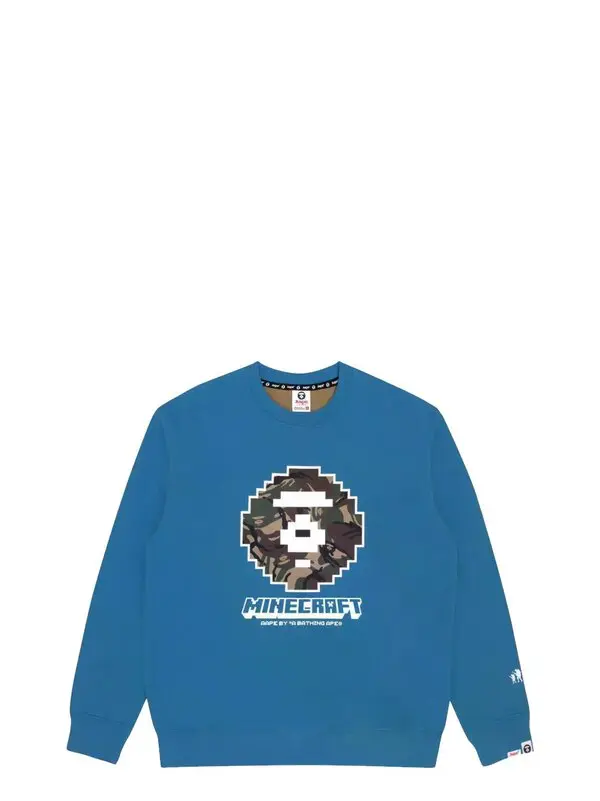 AAPE BY *A BATHING APE Camo-panel Sweatshirt - Black