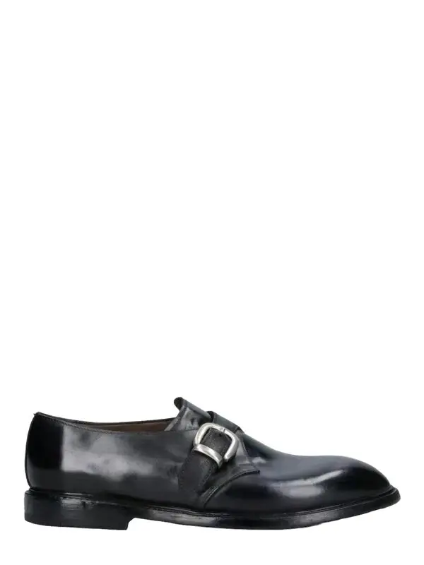 Premiata Buckle-fastening Monk Shoes - Black