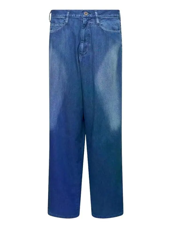 Y’s Faded-effect Jeans - Blue