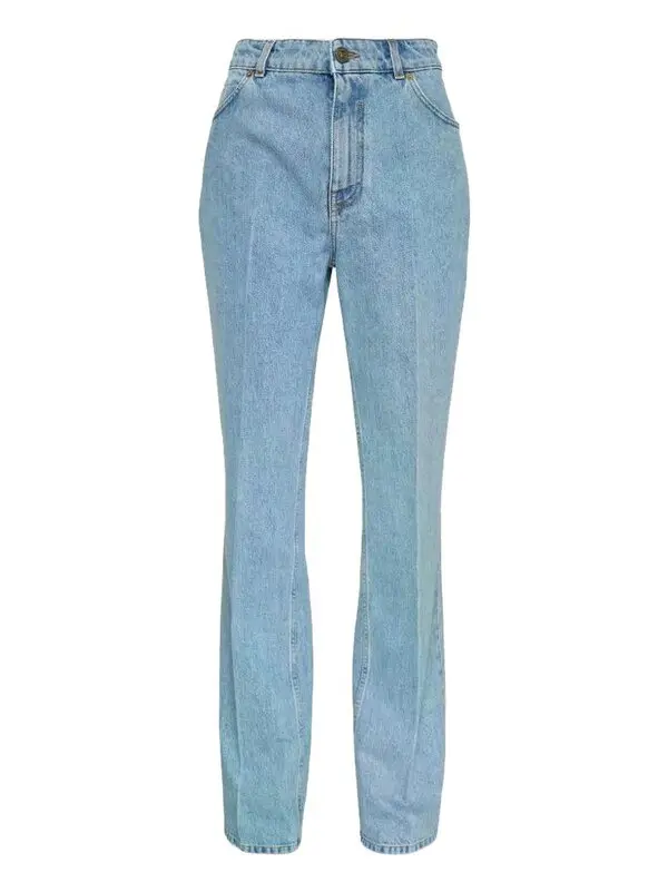 Balmain High-waisted Jeans - Blue