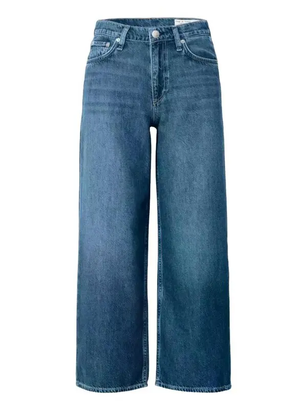 Rag & Bone Andi Wide-leg Jeans - Blue