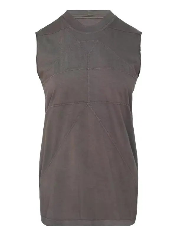 Rick Owens Level T Sleeveless Top - Grey