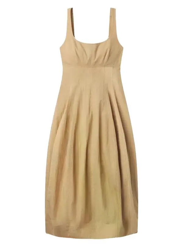 A.L.C. Nina Pleated Dress - Neutrals