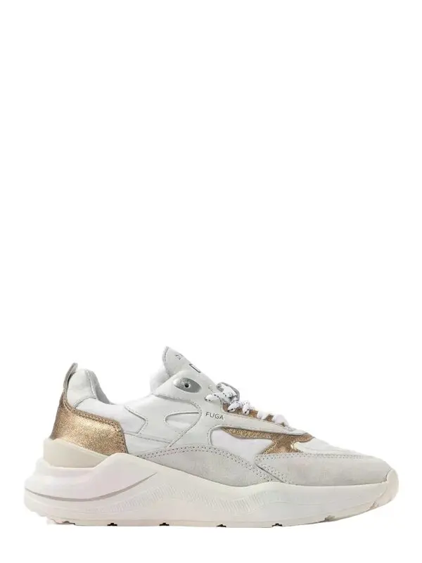 D.a.t.e. Fuga Panelled Sneakers - White