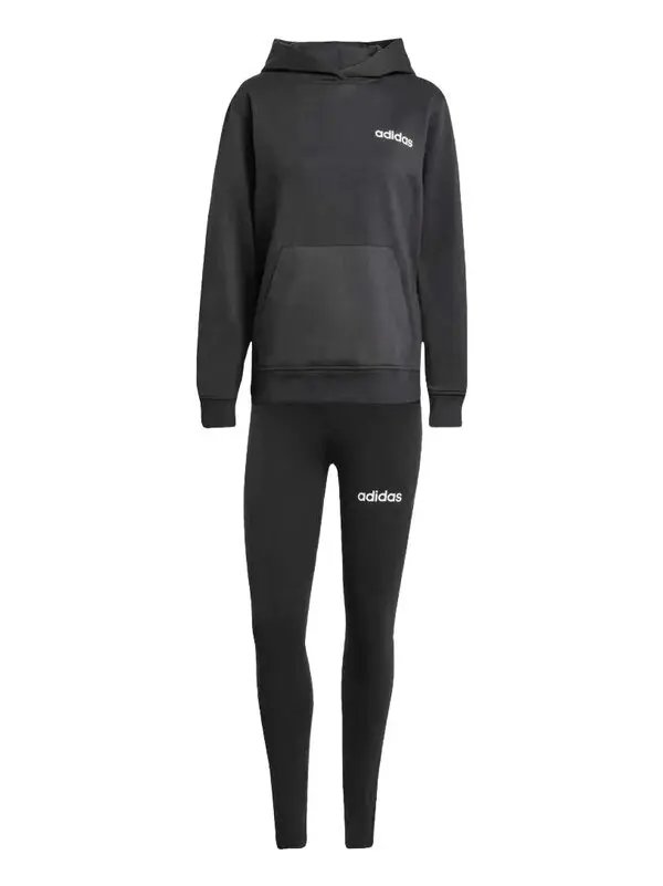 Adidas Logo Hoodie - Black