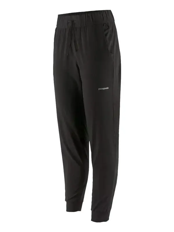 Patagonia Logo-print Drawstring Track Pants - Black