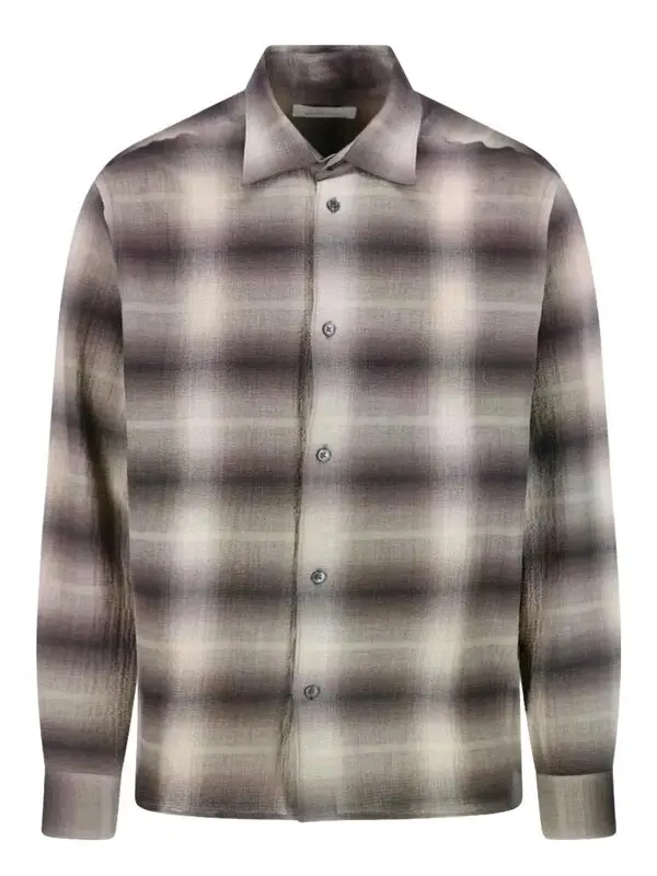 BERNER KUHL Checked Shirt - Brown