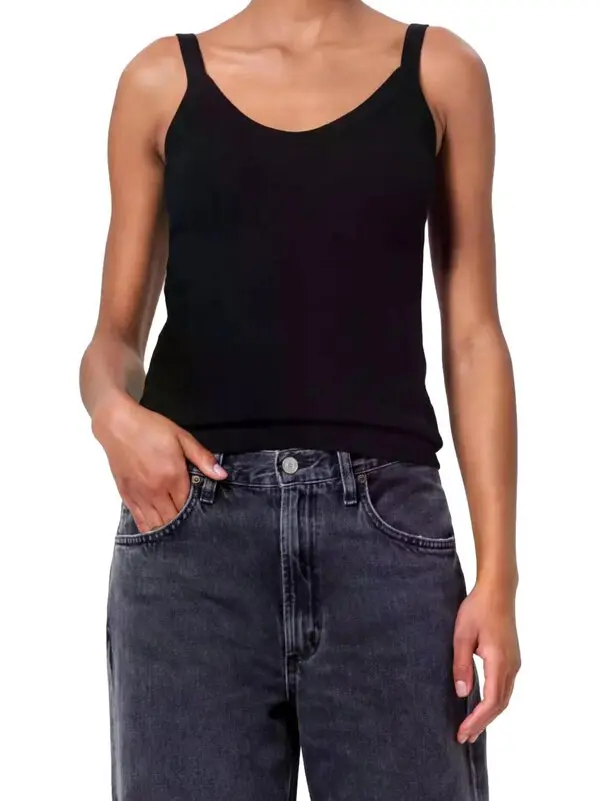 AGOLDE Jordan Tank Top - Black